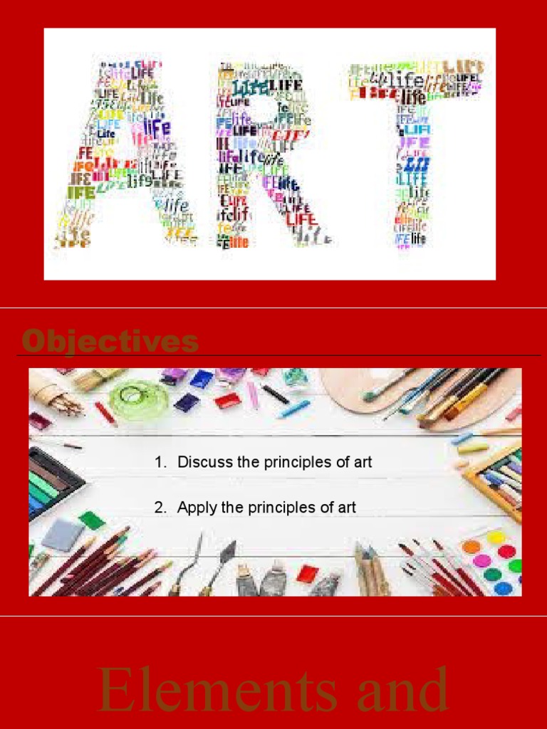 Art 6 Lesson 2 Principles of Art | PDF