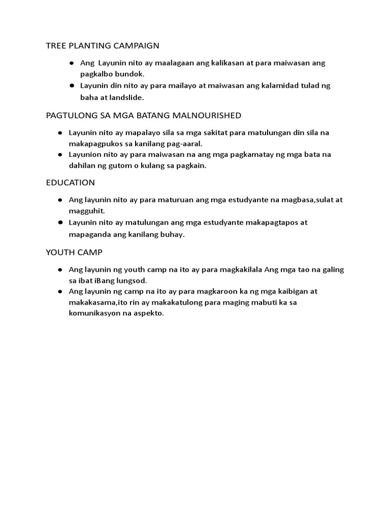 Tree Planting Campaign PDF | PDF