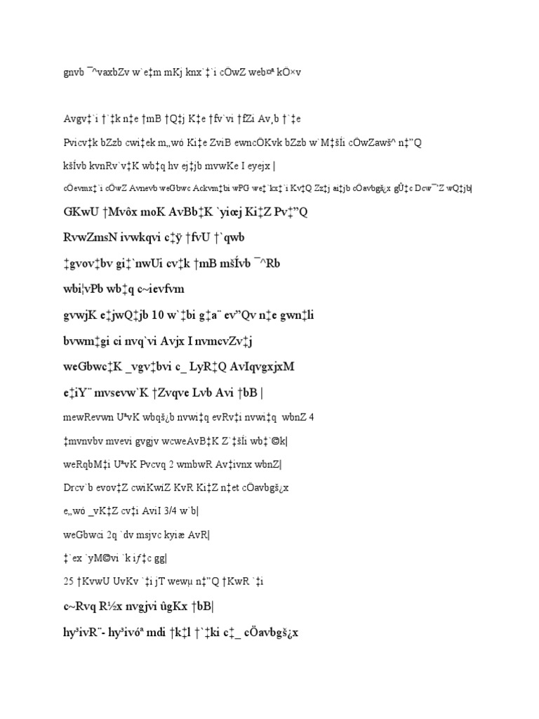 Bangla Bijoy | PDF