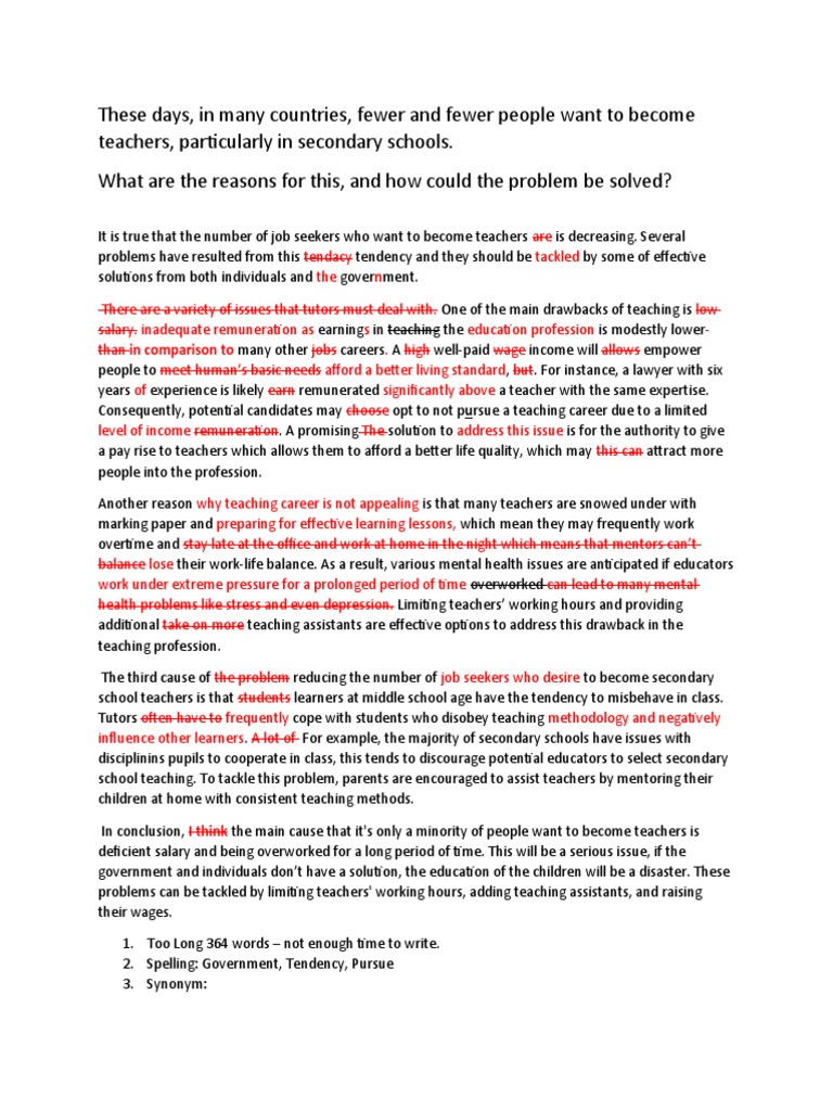 IELTS Unit 2 Writing | Download Free PDF | Teachers | Cognition