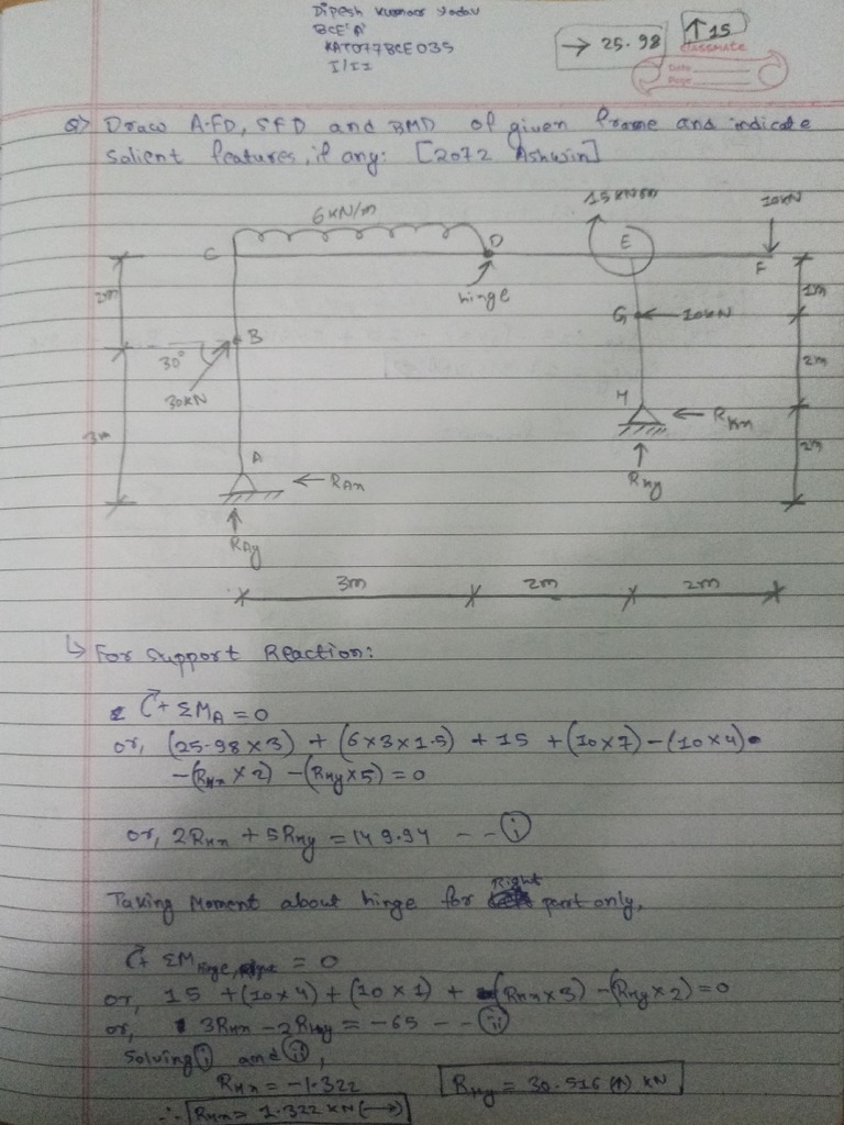 Applied727374regular5q by Dipesh Kumar Yadav (BCEA035) | PDF