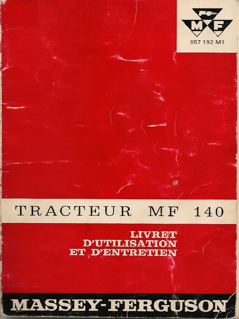 MF 140 Livret Utilisation PDF | PDF