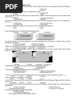 Dynamic Planet: Oceanography: Practice Test 1 by CHS | PDF | Plate ...