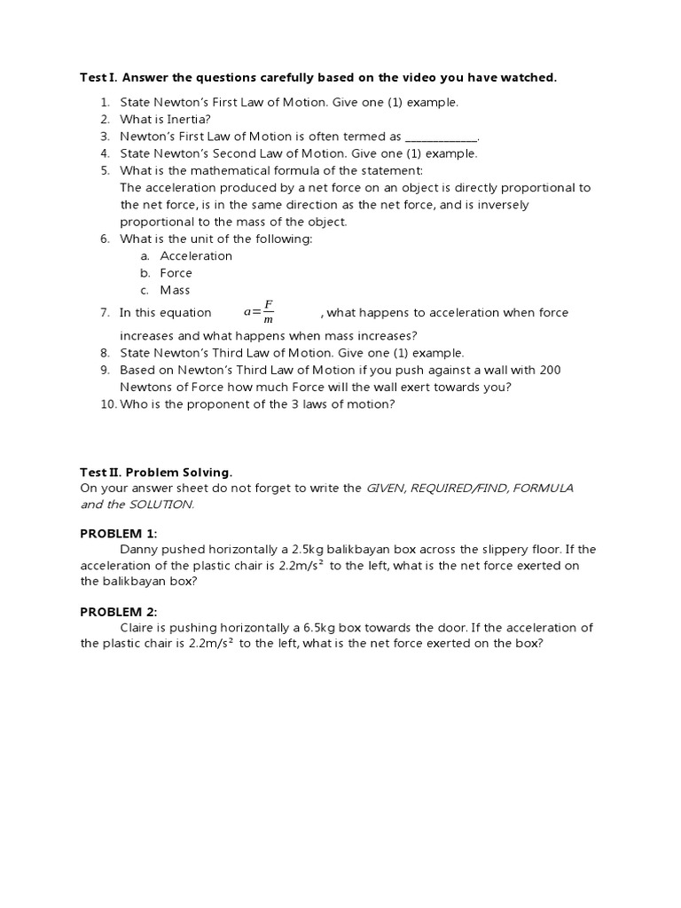Performance Task Q1 | PDF