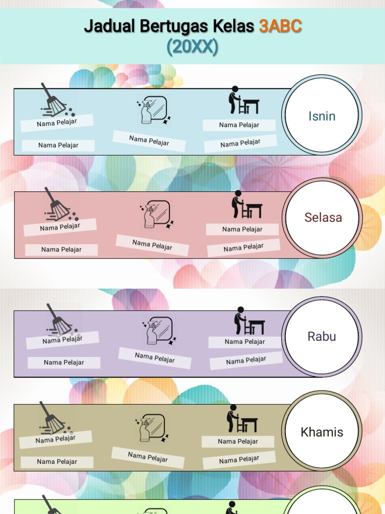 Jadual Bertugas | PDF