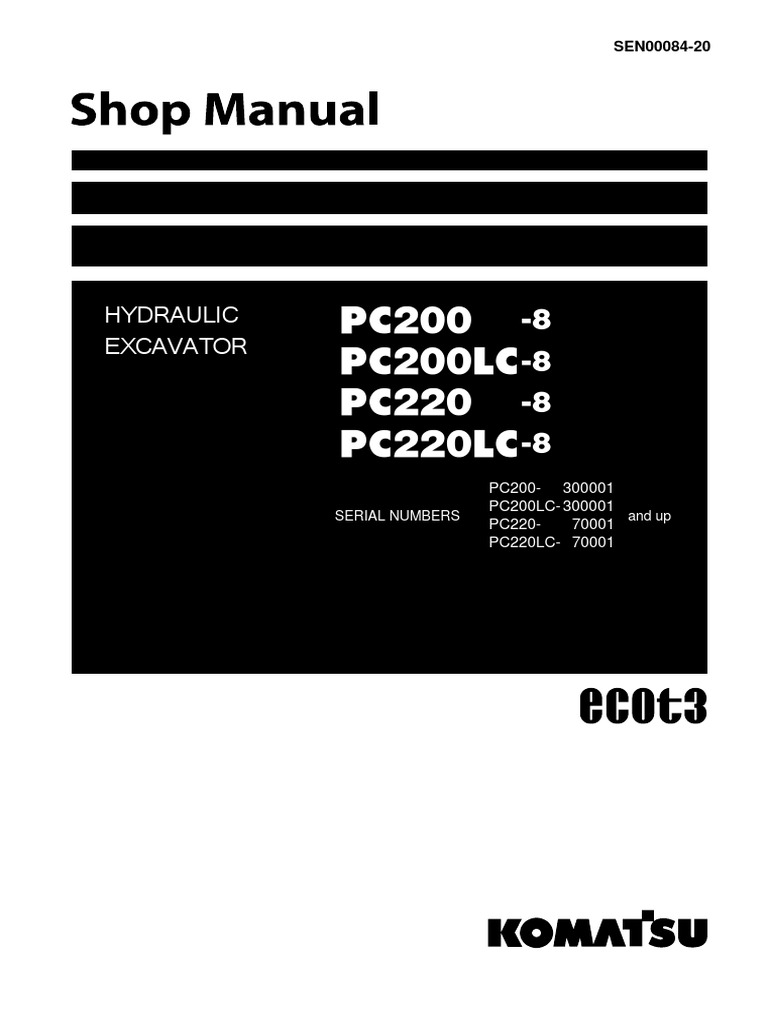 pc200 8 PDF | PDF | Valve | Engines
