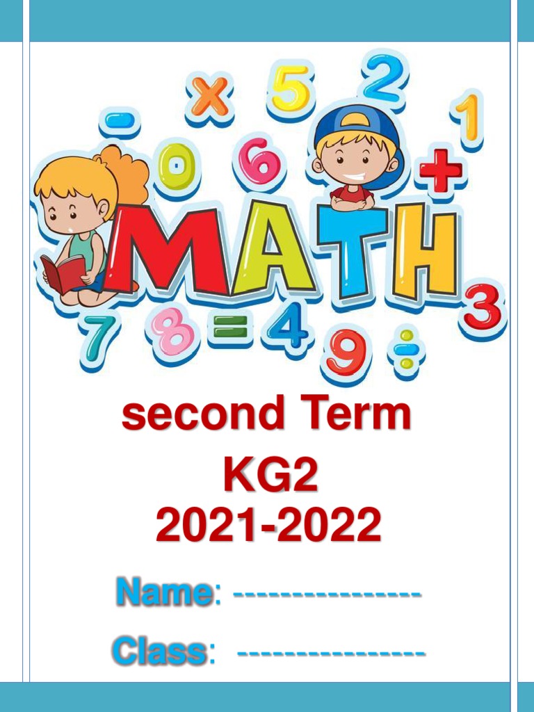 Math Booklet 2nd Term 2022 | PDF