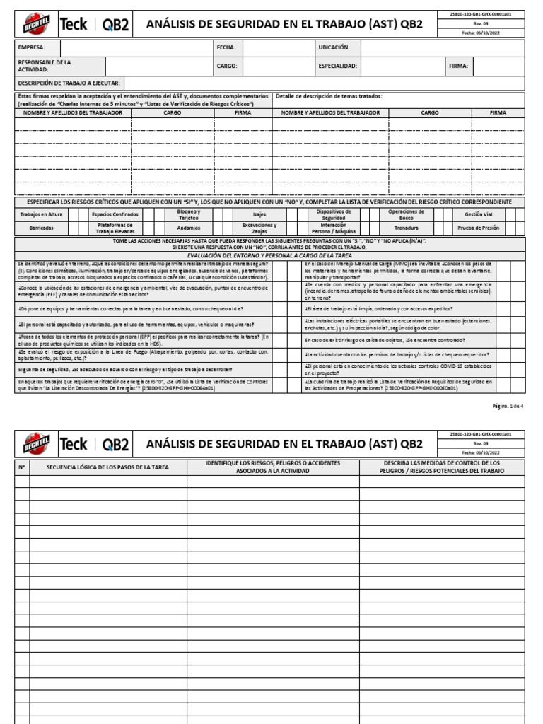 Ast Rev.4 2022 | PDF