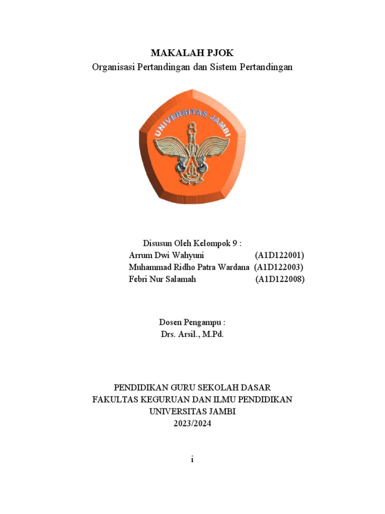 Makalah Pjok Kel.9 | PDF