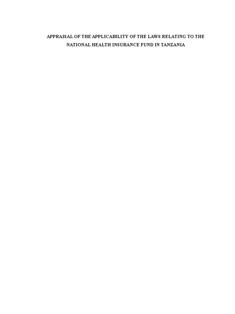 Blandes Final Draft | PDF | Insurance | Health Care