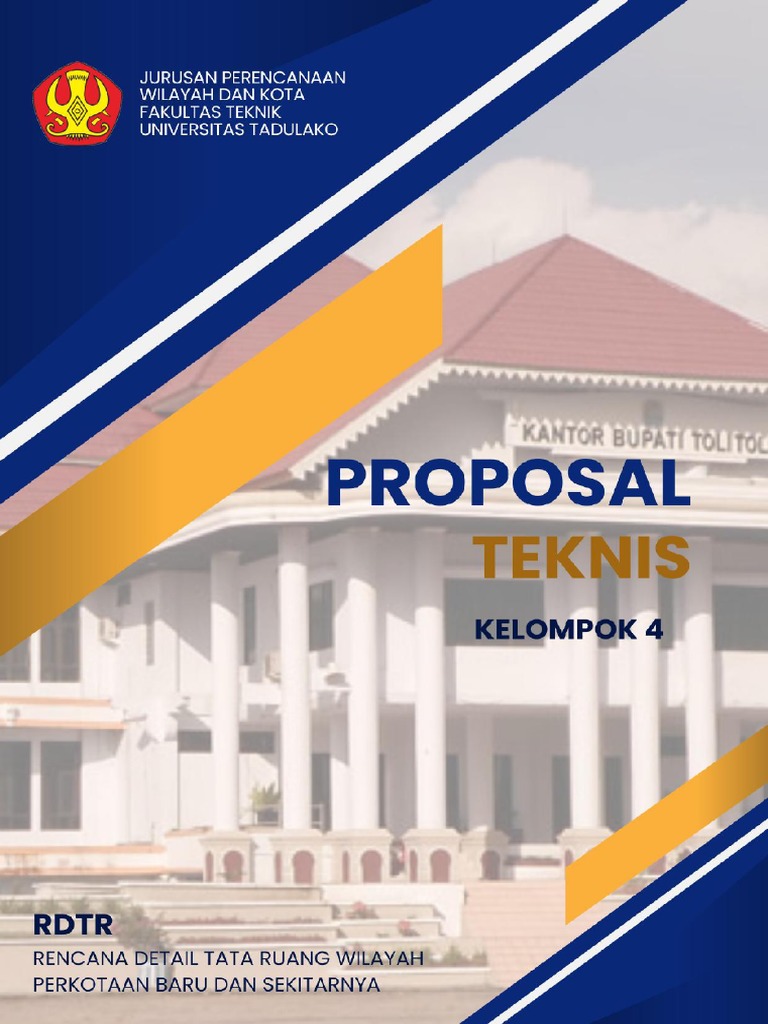 Laporan Proposal Teknis Kelompok 4b | PDF Laporan Proposal Teknis Kelompok 4b | PDF