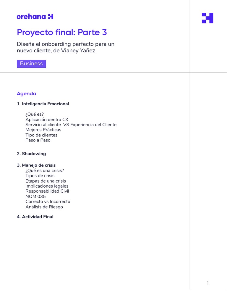 Proyecto Final: Parte 3: Diseña El Onboarding Perfecto para Un Nuevo ...