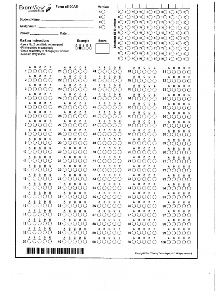 Bubble sheet 1-100.pdf | PDF