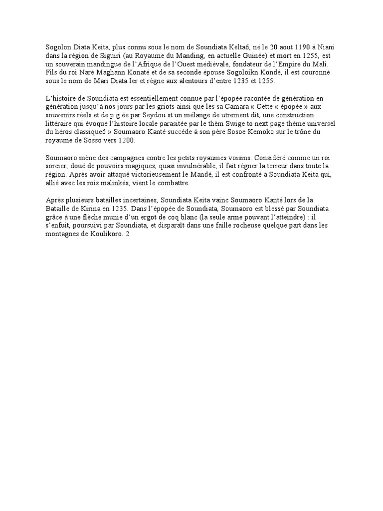 Sogolon Diata Keita | PDF | Droit