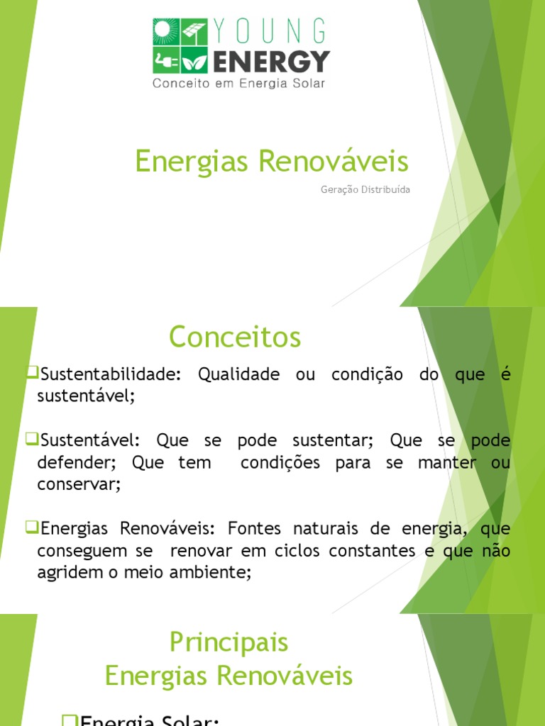 Energias Renováveis | PDF | Energia renovável | Energia eólica