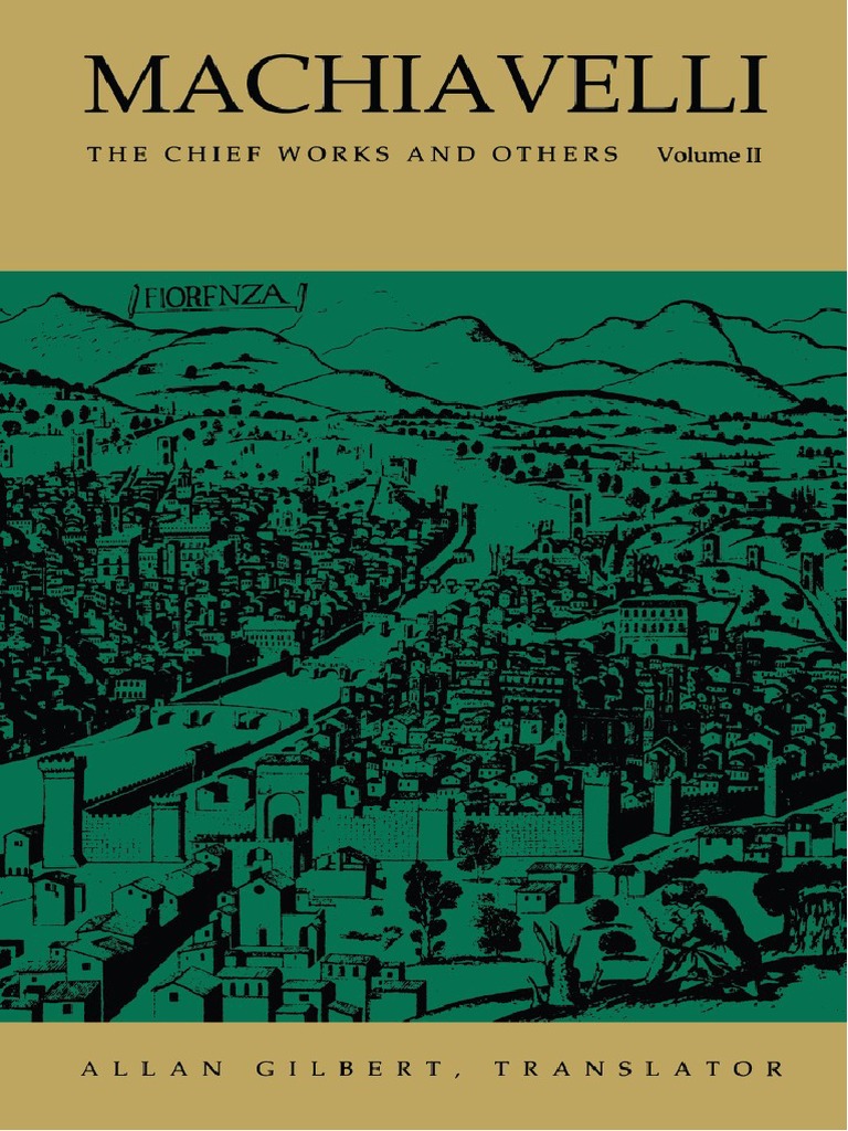 Machiavelli - The Chief Works and Others, Vol. 2 PDF | Download Free ...