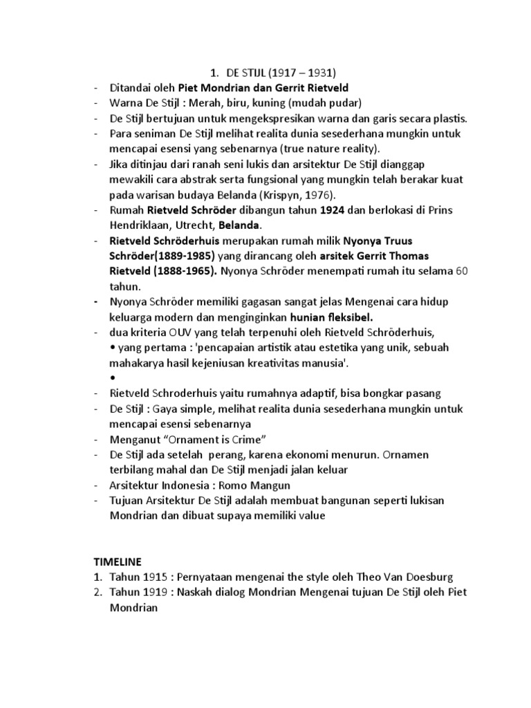 De Stijl & Art Deco | PDF