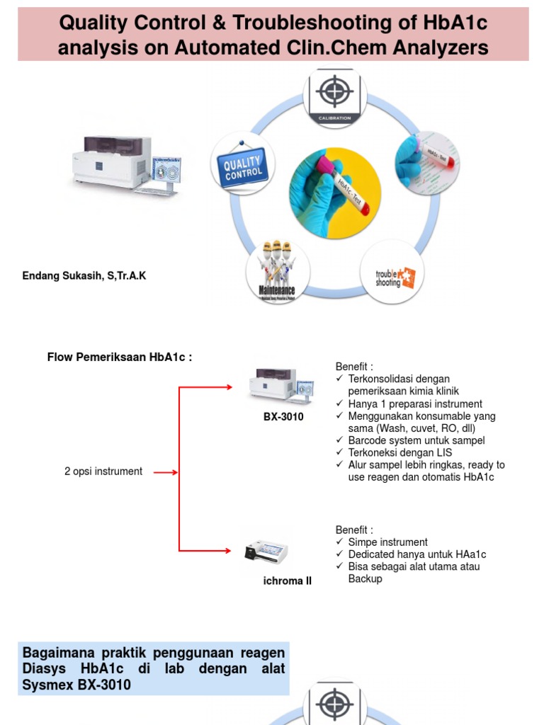 MENINGKATKAN MUTU PENGUJIAN HbA1c DI LABORATORIUM KLINIK | PDF
