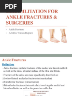 Types of Orthopedic Casts Explained | PDF | Knee | Ankle