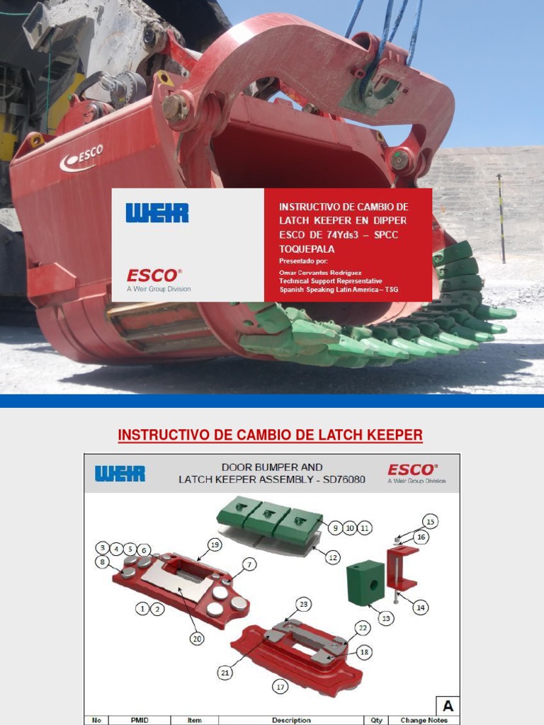 Cambio de Latch Keeper | PDF | Tecnología