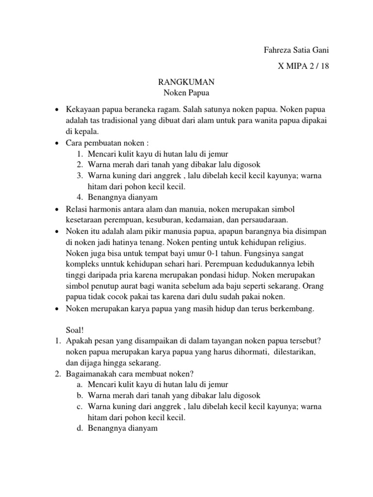 RANGKUMAN BI Fahreza Satia Gani PDF | PDF