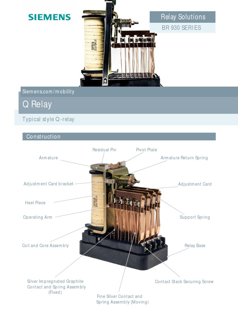 Q-Relay Datasheet | PDF