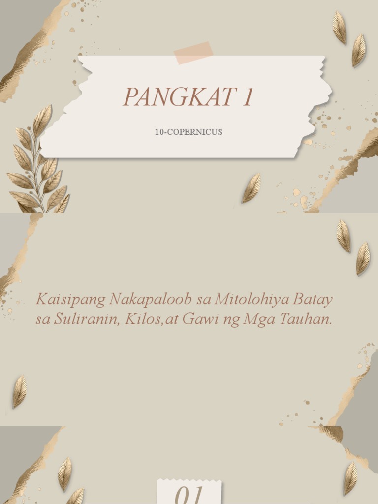 Pangkat 1 Quarter 3 Modue 1 | PDF