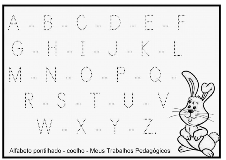 Alfabeto Pontilhado 1 | PDF