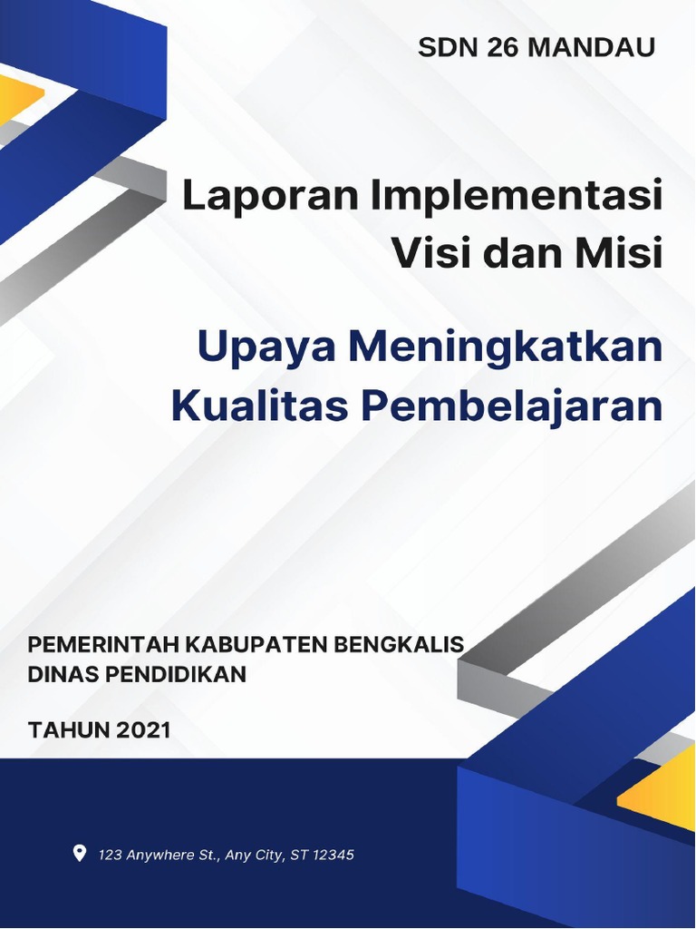 Laporan Implementasi Visi Dan Misi | PDF