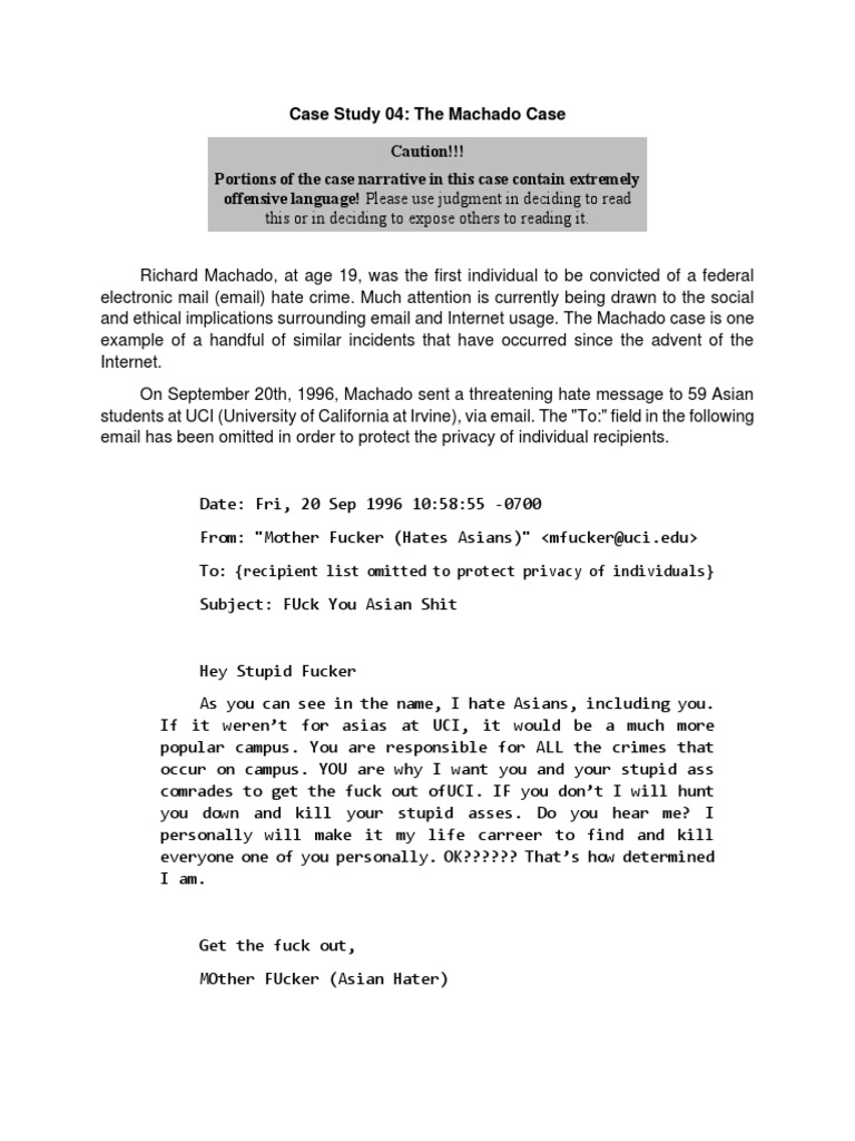 Case Study 04 | PDF | Trials | Probation