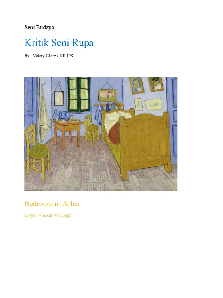 Tugas Seni Budaya Kritik Seni Rupa | PDF