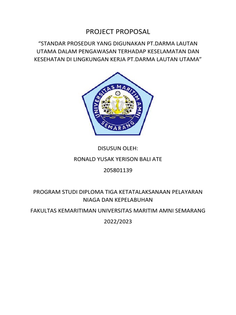 Prosedur K3 di PT. Dharma Lautan | PDF
