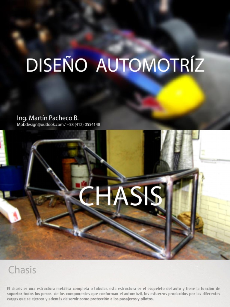 Estructura y Diseño del Chasis Automotriz | PDF