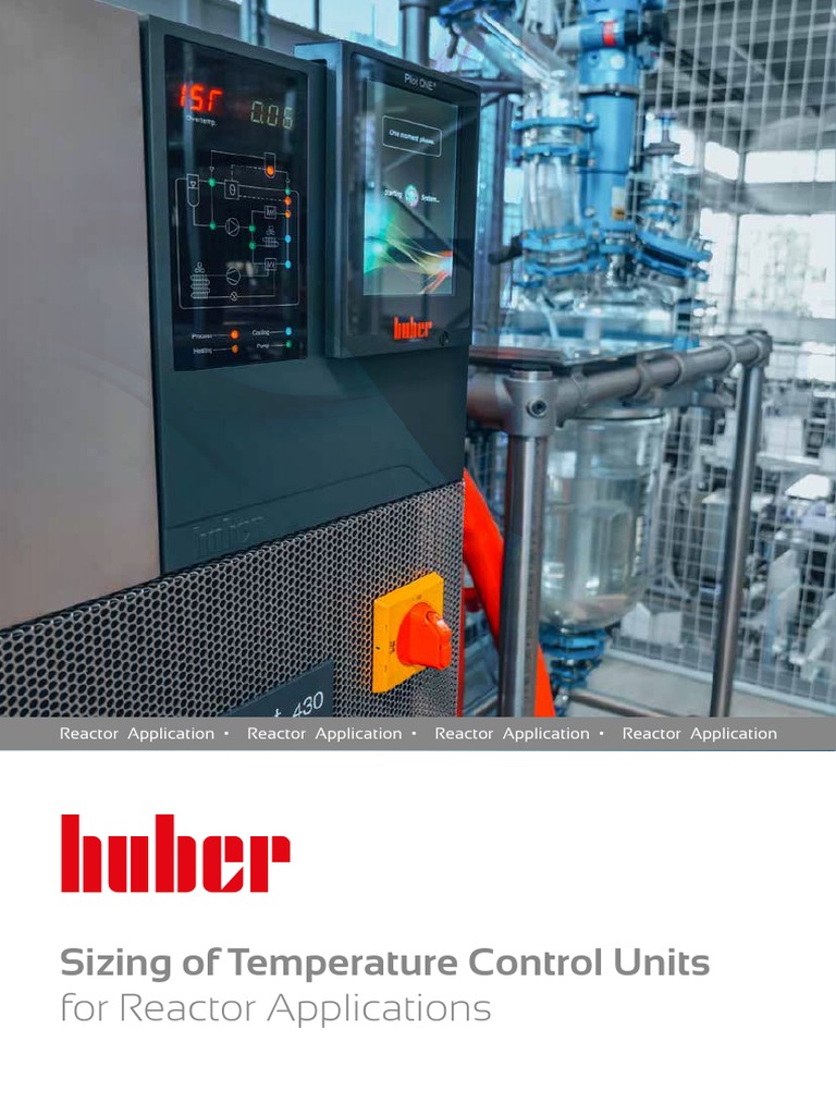 Sizing of Temperature Control Units: For Reactor Applications | PDF | Chemical Reactor | Heat ...