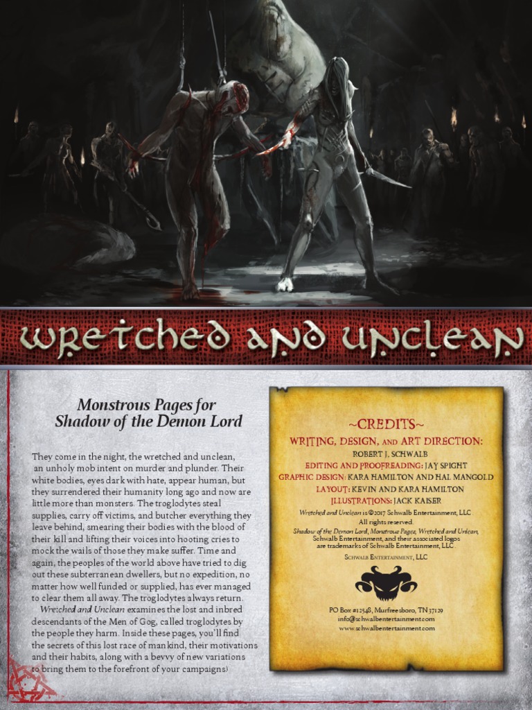 Wretched and Unclean PDF | PDF | Deities