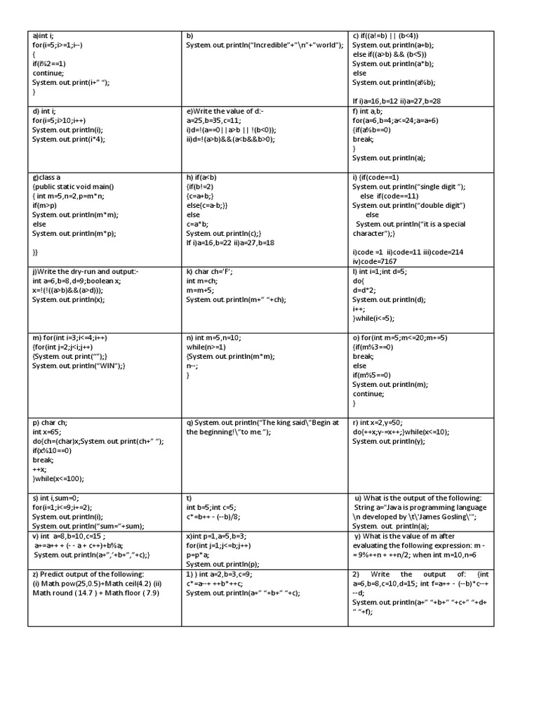 Dry Run Output 9 Final | PDF | Programming Paradigms | Computer Engineering