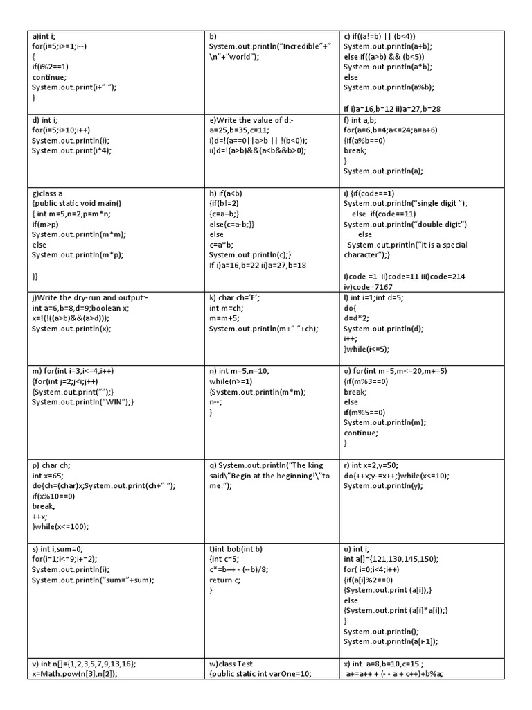 Dry Run 10 | PDF | String (Computer Science) | Constructor (Object Oriented Programming)