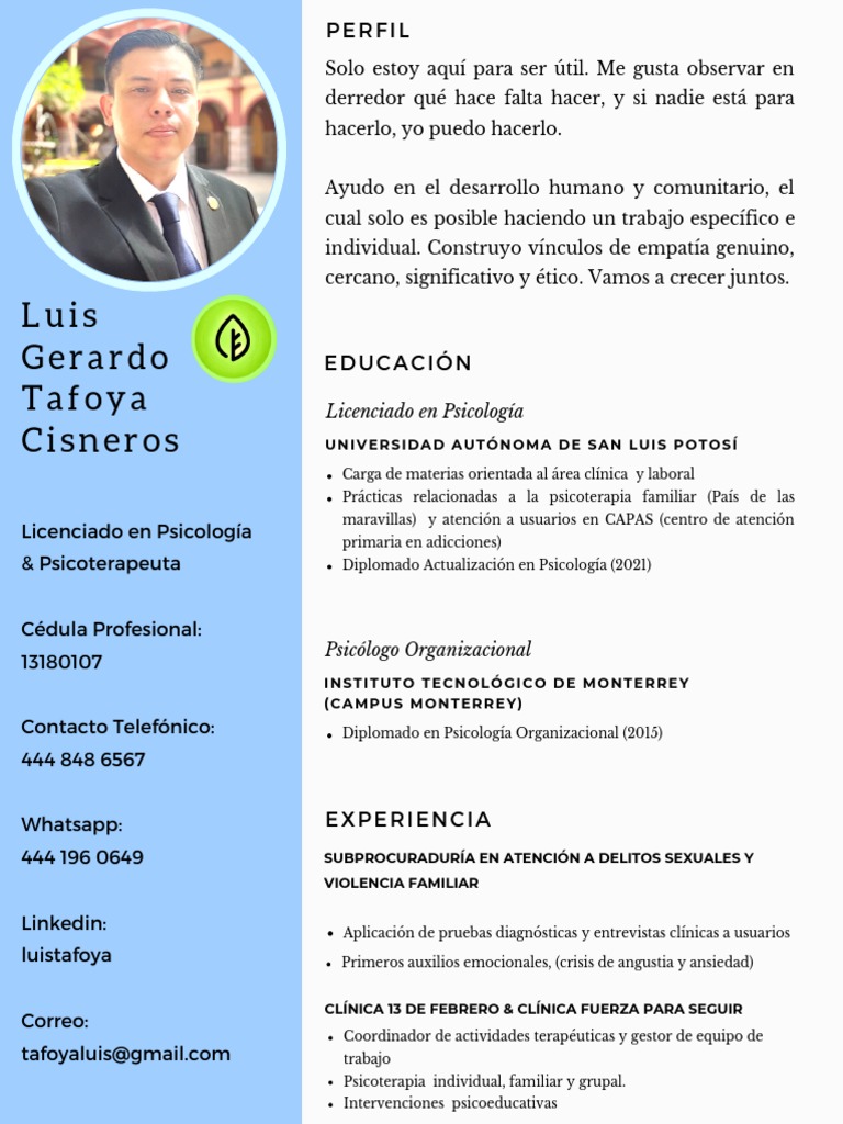 Tafoya Cisneros Luis Gerardo | PDF