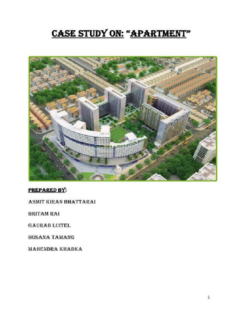 Case Study On Apartment 85007725 | PDF