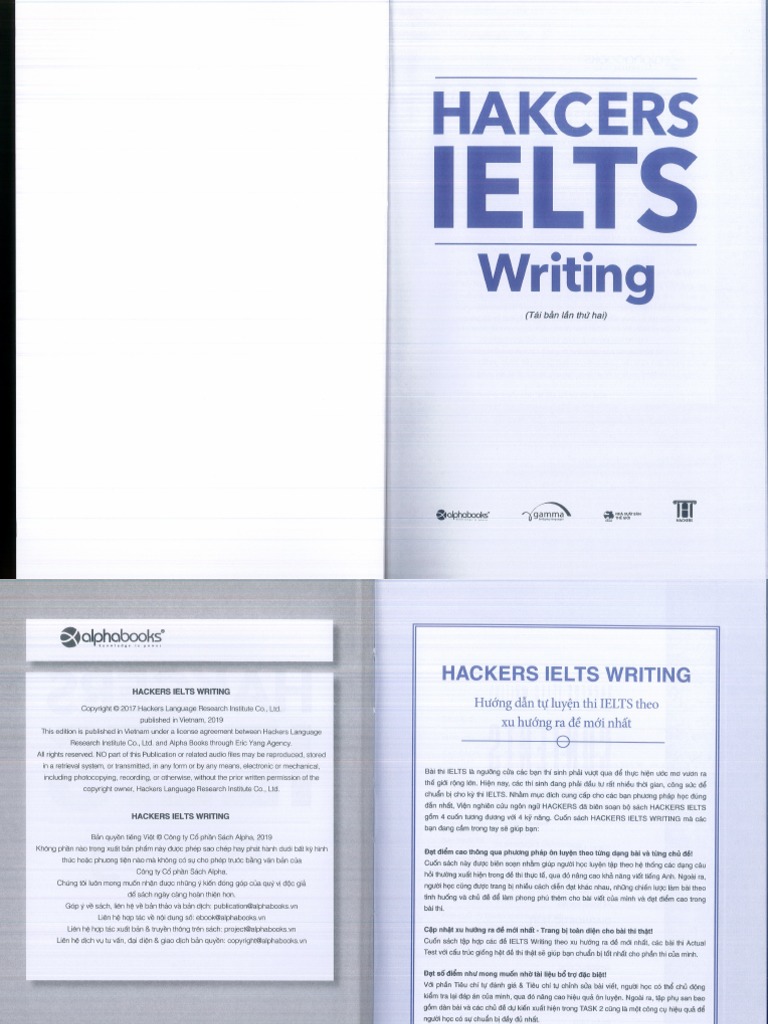 Hacker Ielts Writing bản đẹp PDF | PDF