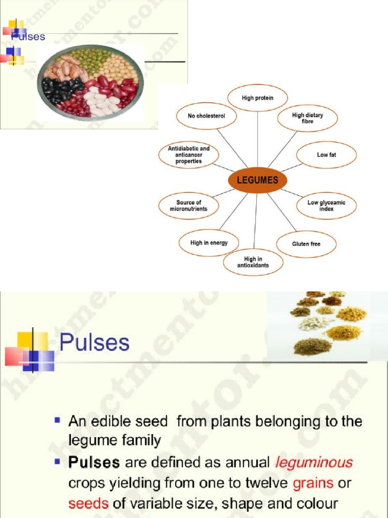 Nutritional Value and Processing of Pulses | PDF