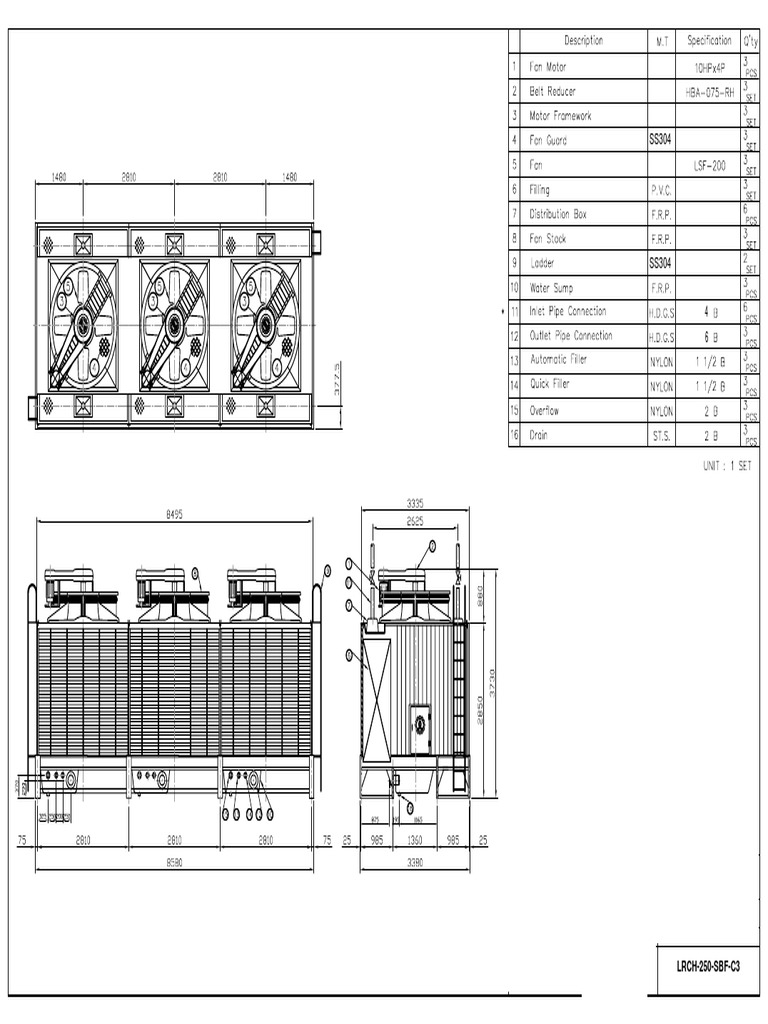 Specs - LRCH-250-SBF-C3 2 PDF | PDF