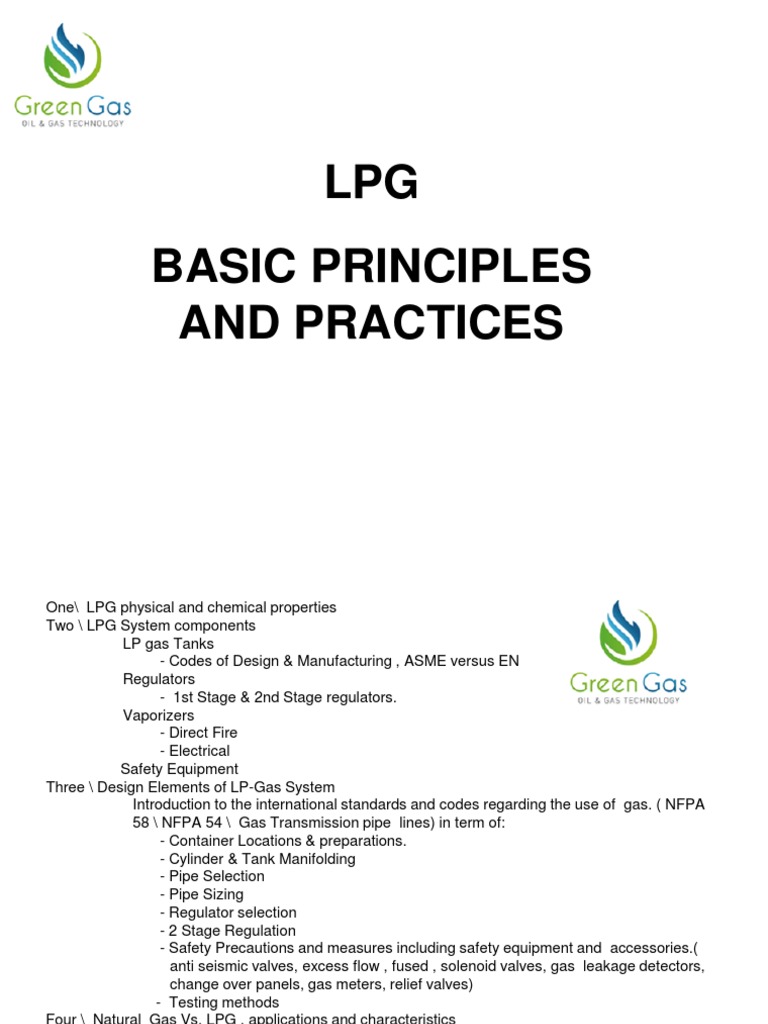 Gas Networks - Technical Overview | PDF | Liquefied Petroleum Gas | Propane