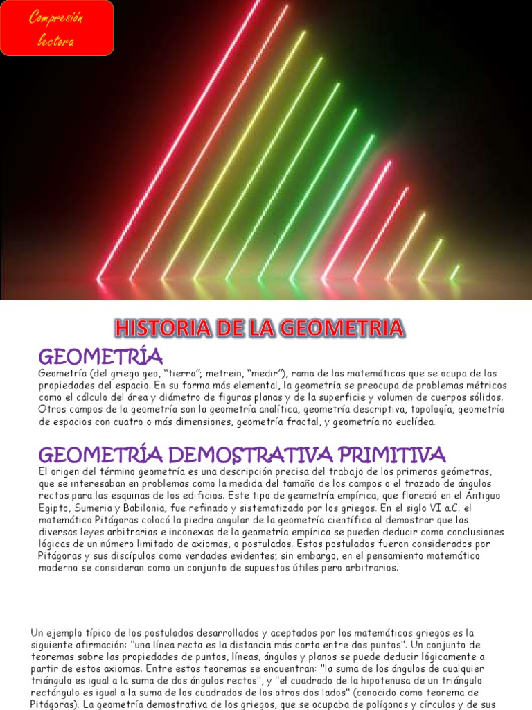 Comprensión Lectora 2° Lectura | PDF | Geometría | Espacio