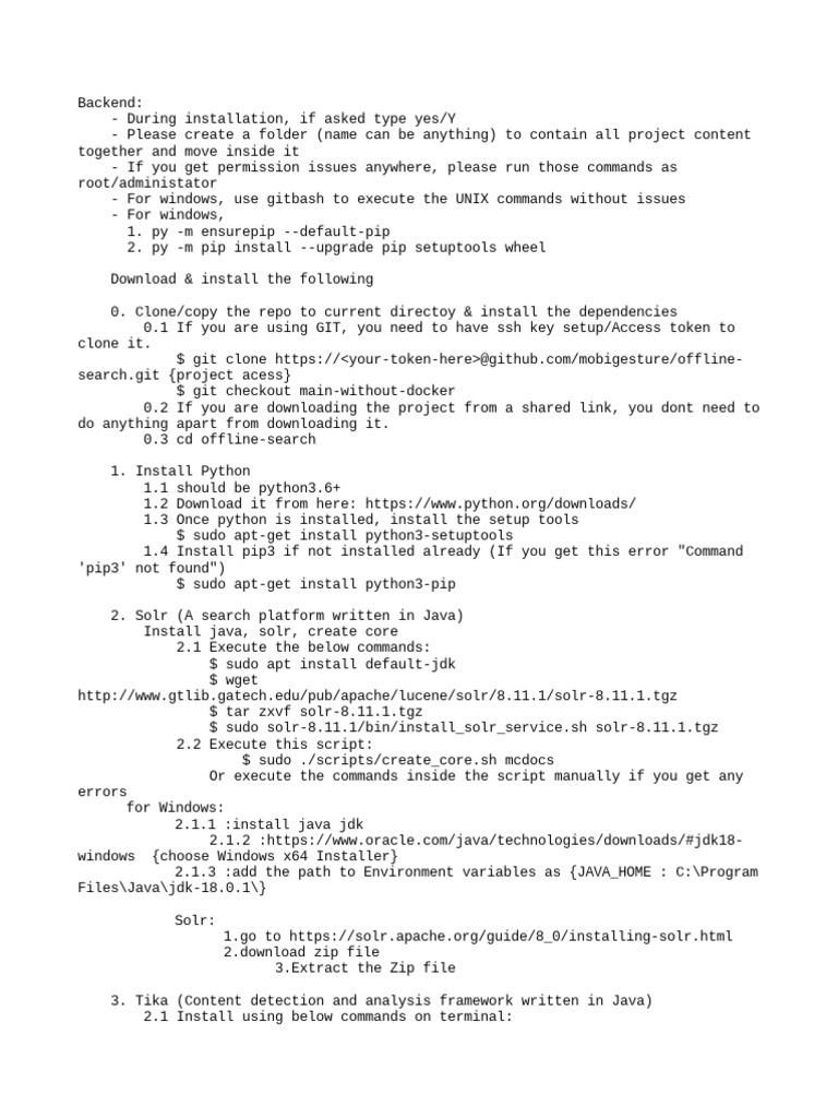 Documentation Without Docker Pdf Utility Software Free Software