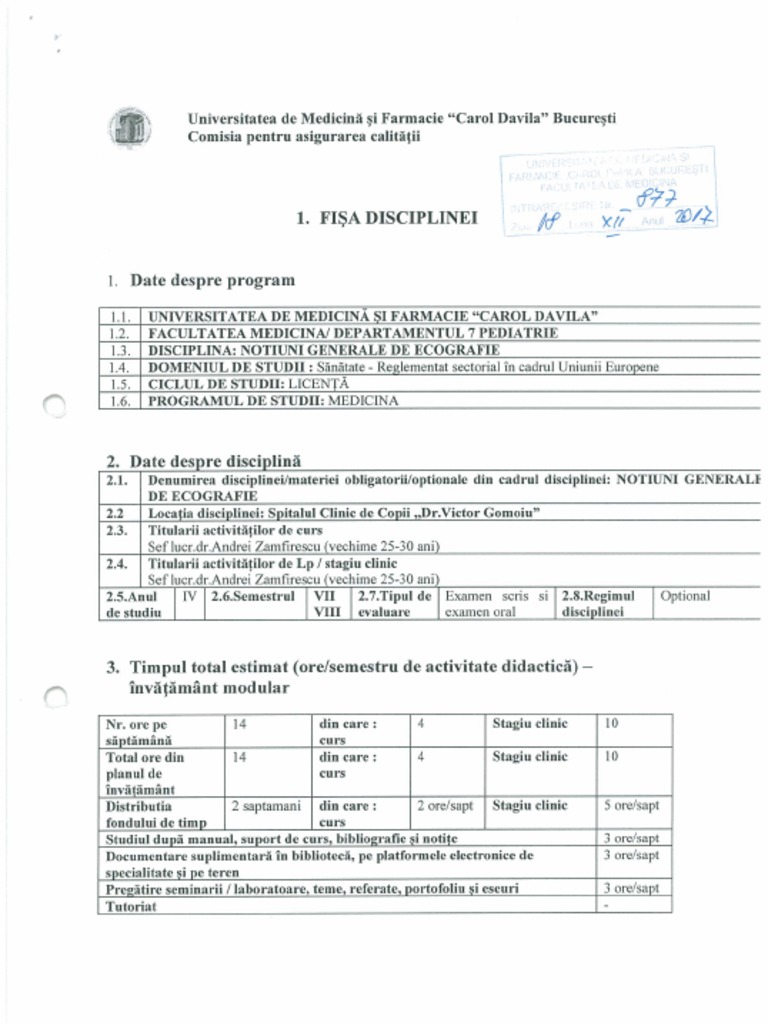 Notiuni Generale Ecografie | PDF