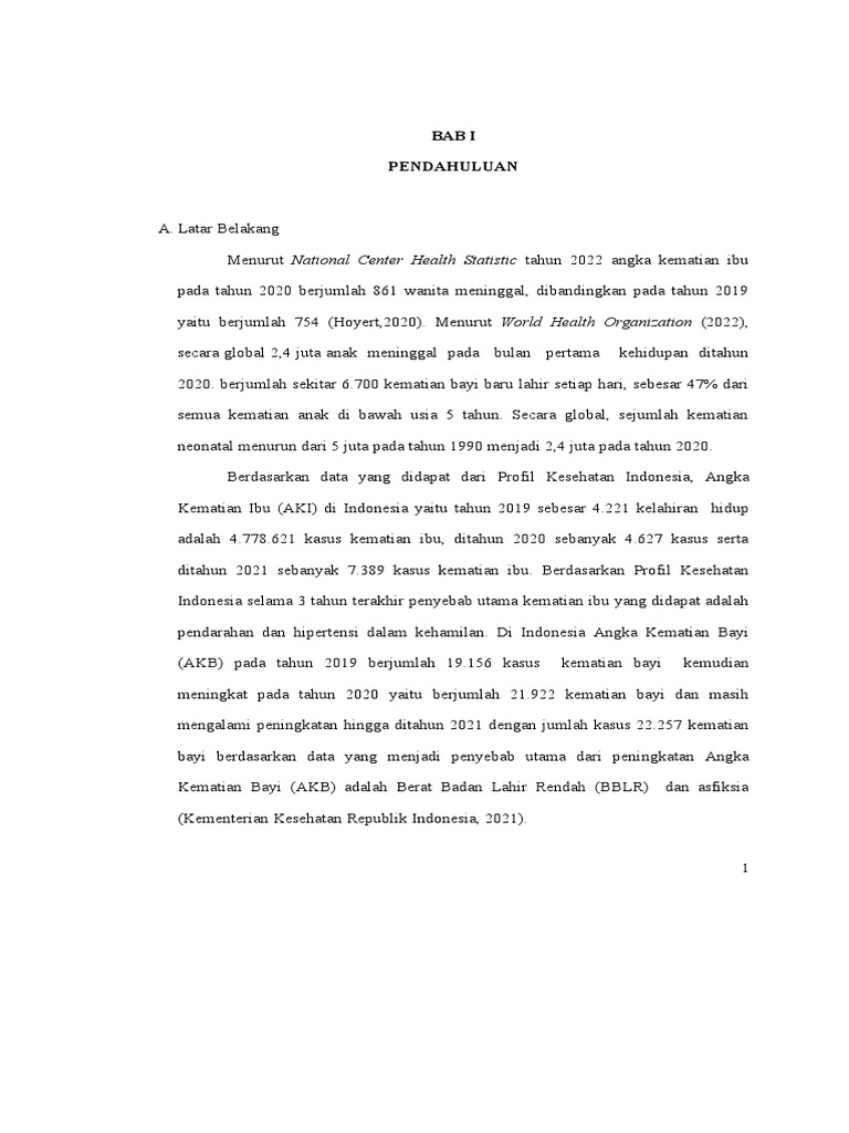 Bab 1 Pendahuluan Tentang Kebidanan | PDF