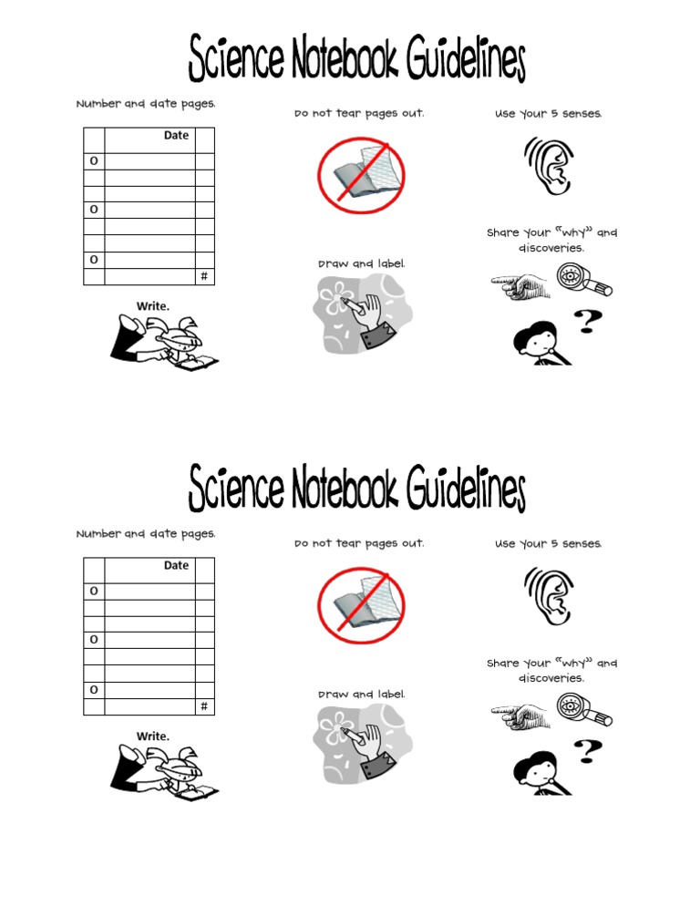 Science Journal Guidelines | PDF