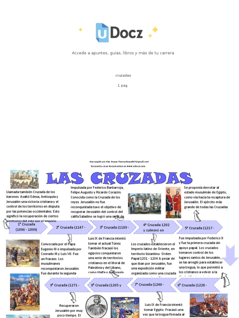 Cruzadas 279320 Downloable 2687001 | PDF | Cruzadas | Relaciones ...