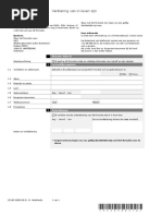 Aanvragen Formulier PD U1 PDF | PDF